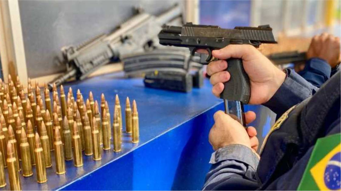 Mais De 200 Armas De Fogo Foram Apreendidas Pelas Forças De Segurança